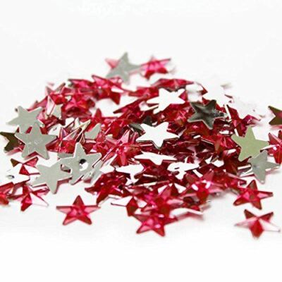 Factory Direct Craft Red Flat Back Star Rhinestones | Approx. 2880 ...