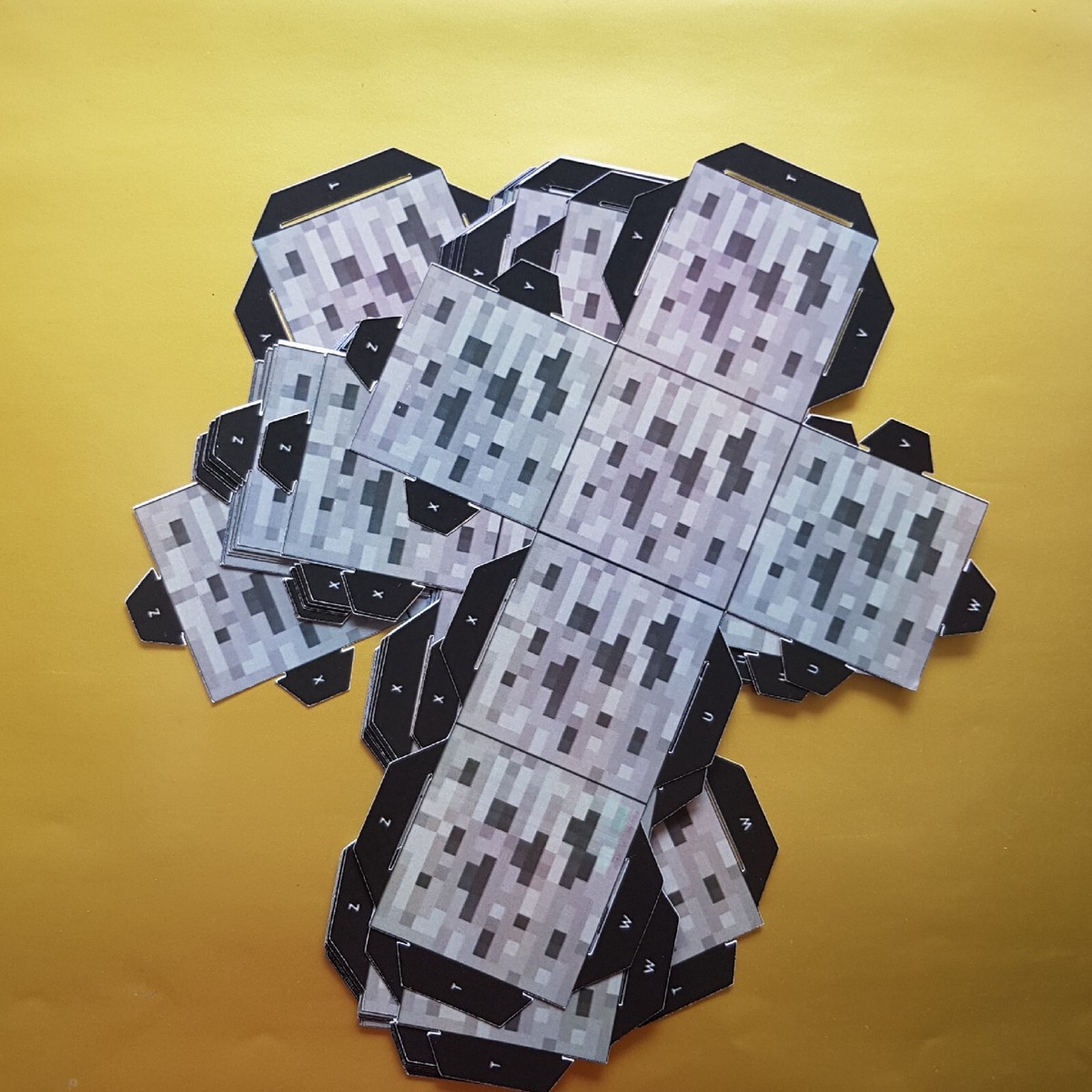 Minecraft Papercraft Elemental Creeper