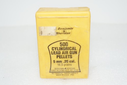 Benjamin Sheridan Cylindrical Lead Air Gun Pellets | eBay