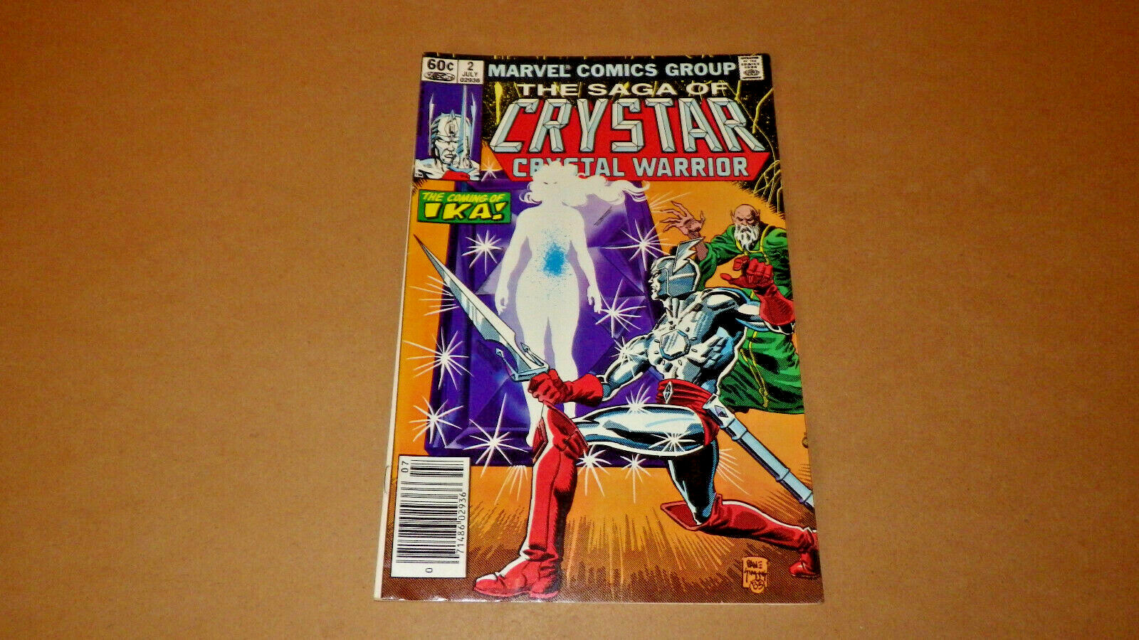 The Saga of Crystar Crystal Warrior 2 Marvel Comics Vol 1 No 2 Jul 1983 ...