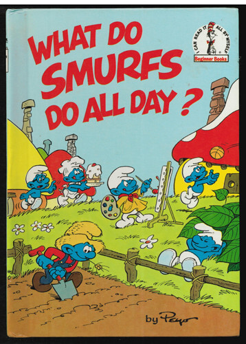 LOT of 2 SMURFS HB Books :: 1983 & 1984 FREE Shipping | eBay
