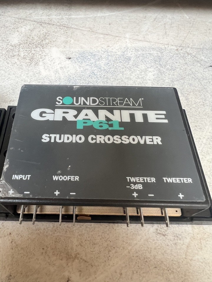 Soundstream Granite P61 two crossovers | eBay