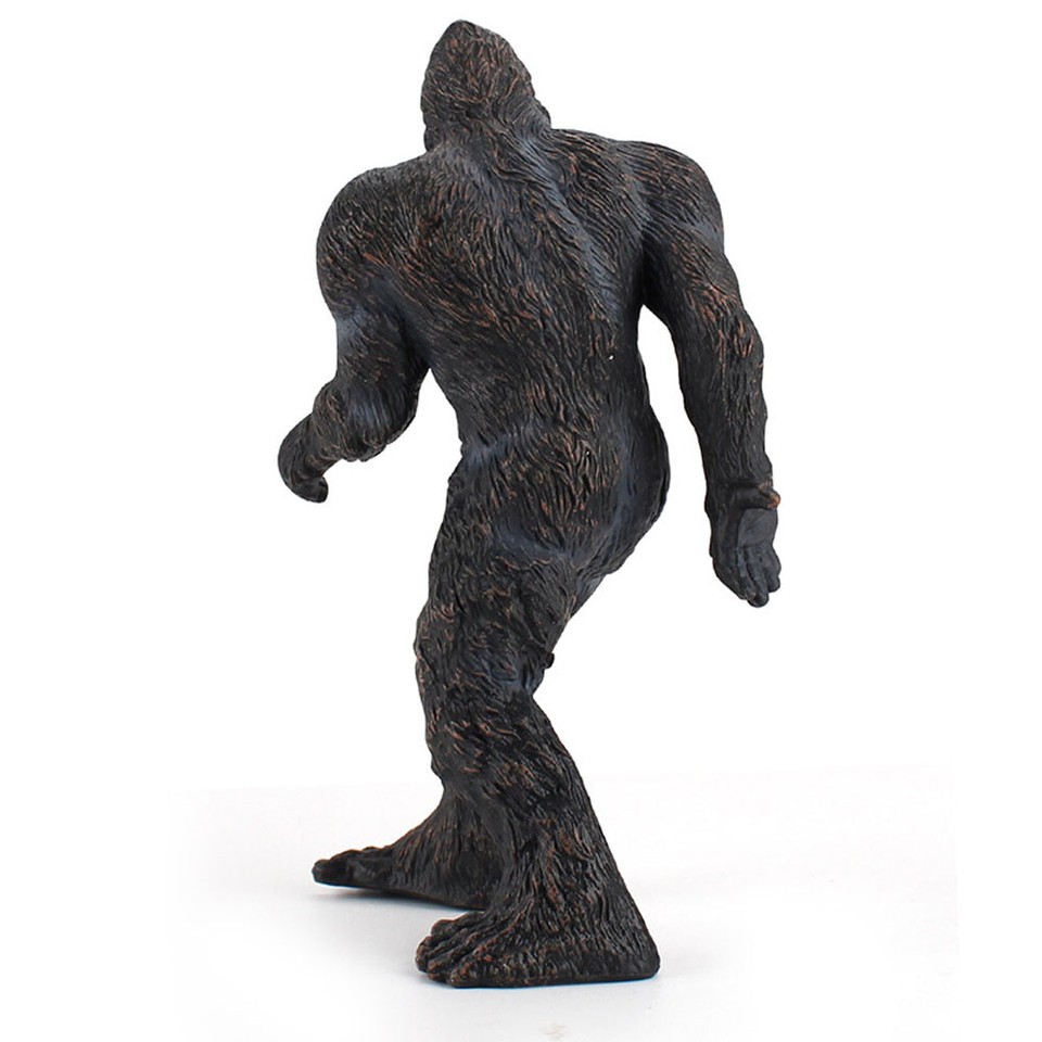 2PC For Bigfoot Action Figure Collectible Statue Decor Figurine Weird ...