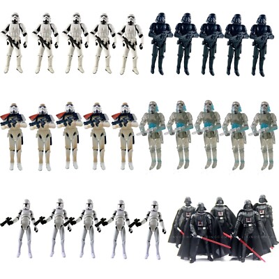 Lot 5-10 Star Wars 3.75" Stormtroopers Sandtrooper OTC Clone Trooper ...