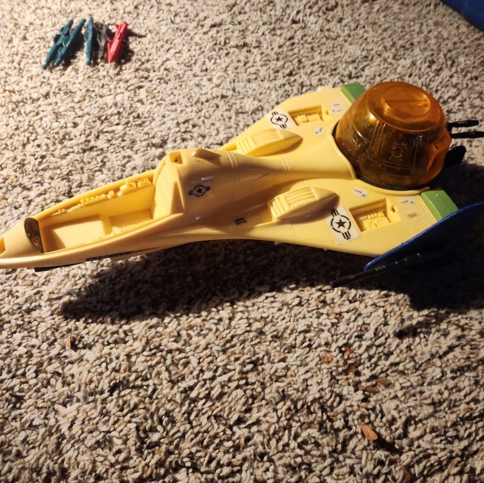 Vintage 1987 Hasbro GI Joe Vector Jet Battle Force | eBay