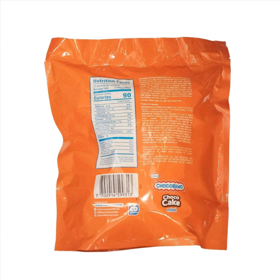 Chocoramo Mini Choco Cake 20 Pack | eBay