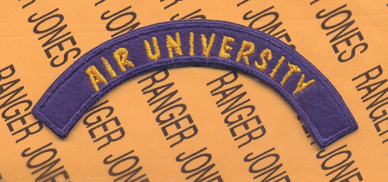 USAAF Army Air Force AIR UNIVERSITY tab arc patch | eBay