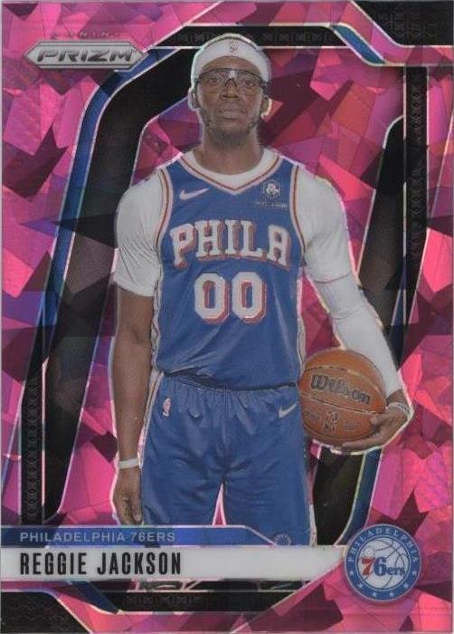 2024-25 Panini Prizm - Reggie Jackson #162 Pink Ice Prizm for sale ...