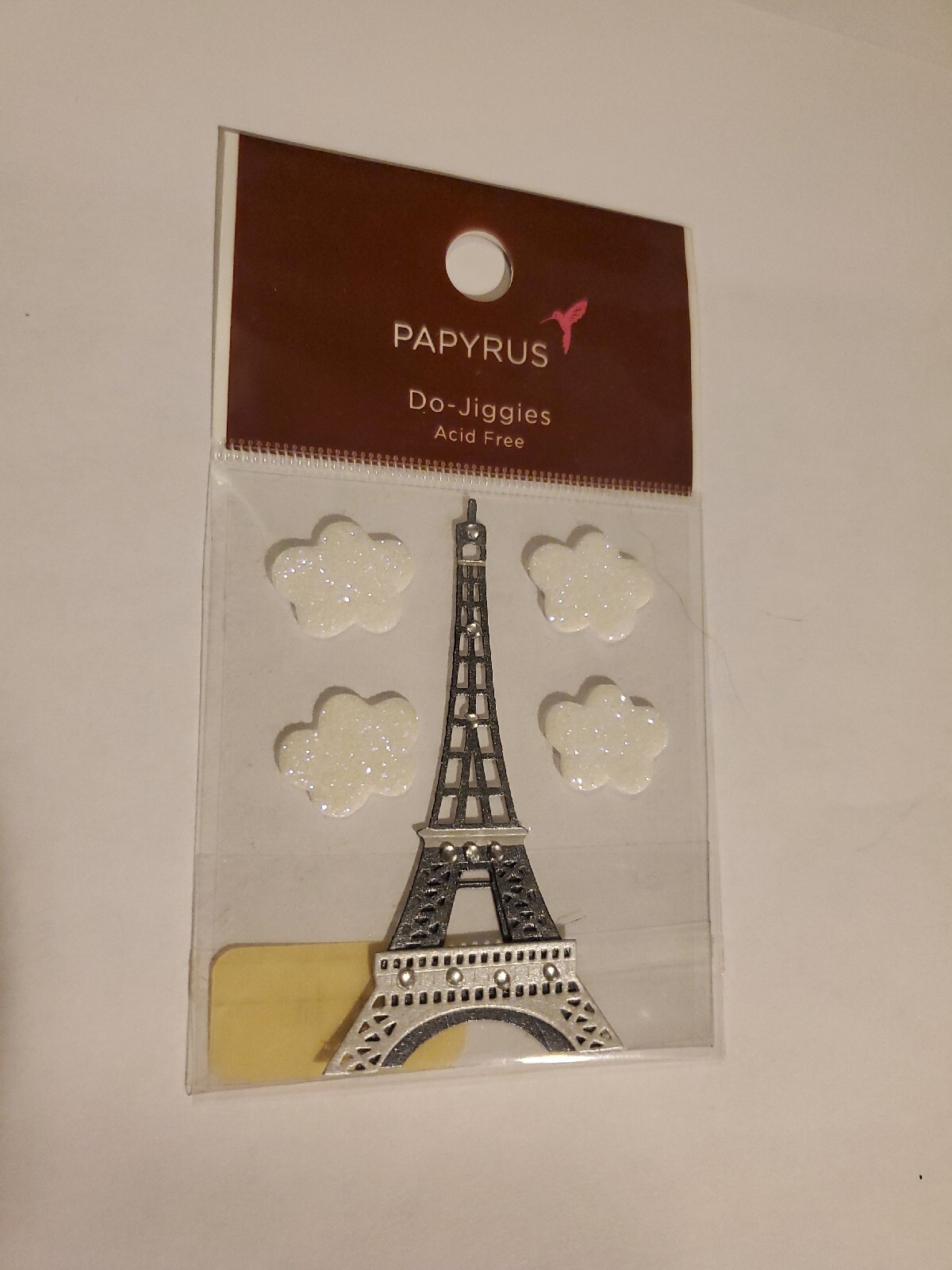 Eiffel Tower - Papyrus Do-Jiggies - Scrapbooking Sticker NIP | eBay