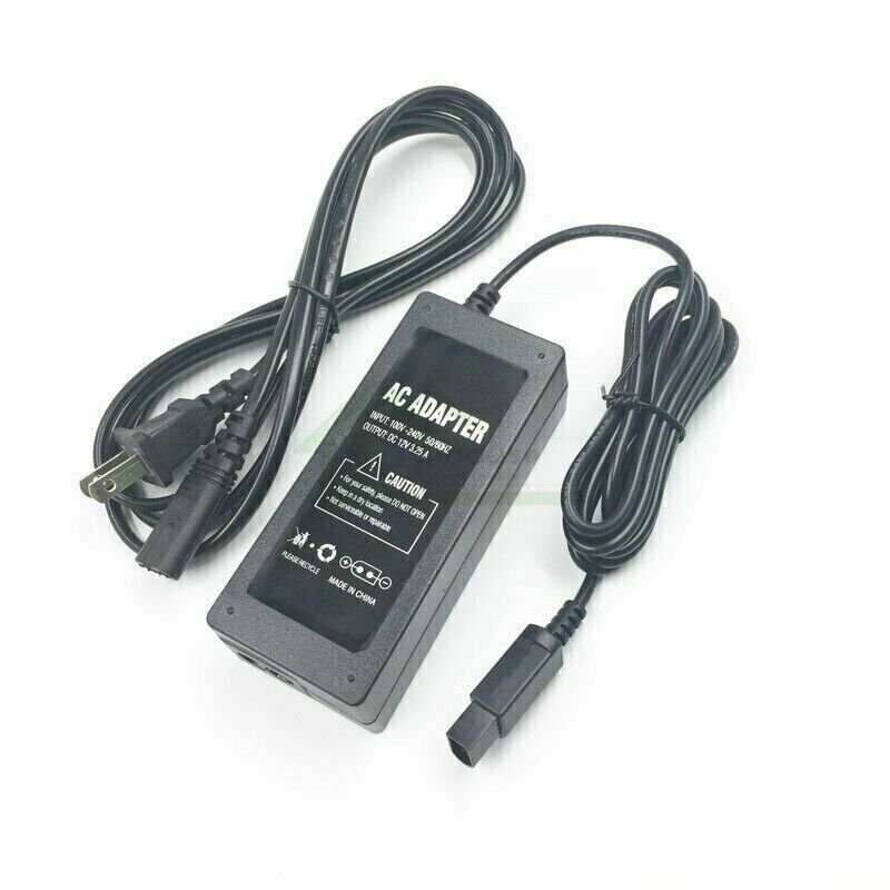 Replacement Nintendo Gamecube AC Adapter Power Supply Video Game ...