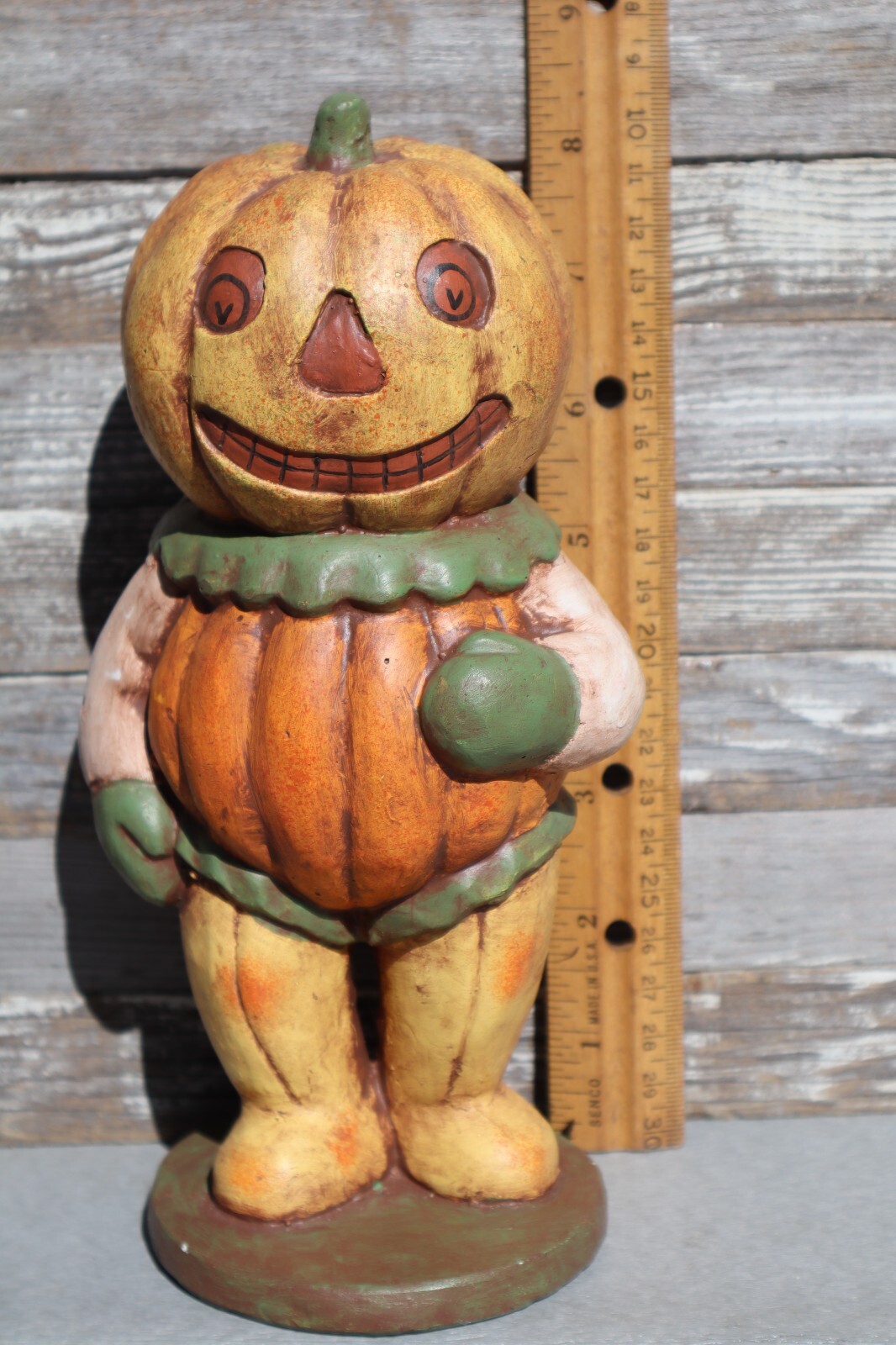 VINTAGE MCF PAPER MACHE PUMPKIN MAN JOL BY KEN ALTHOFF Pumpkinhead ...