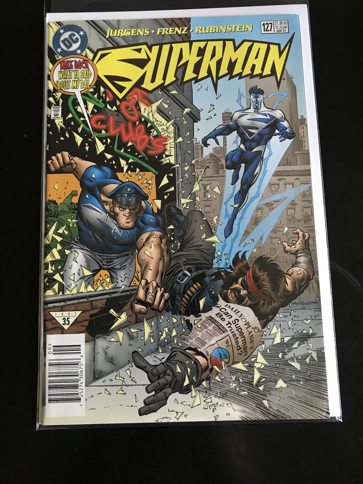 SUPERMAN #127 SEPT 1997 DC COMIC BOOK | eBay