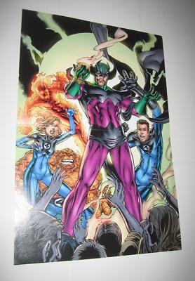 Fantastic Four Poster #60 vs Diablo Michael Ryan Human Torch Thing | eBay