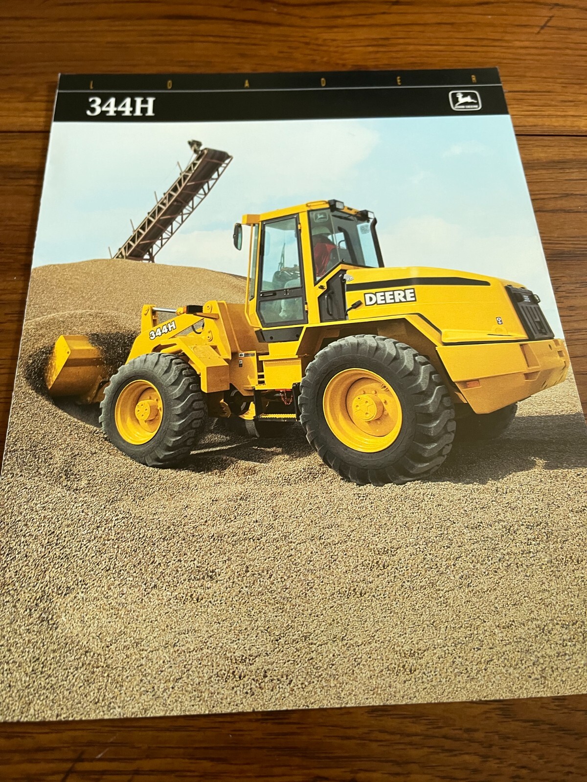 John Deere 344H Wheel Loader Brochure AMIL21 VR2 | eBay