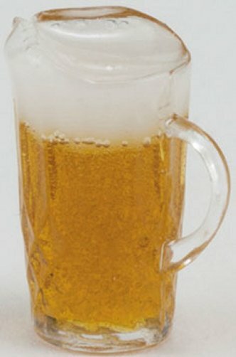 Dollhouse Miniature Pitcher of Beer by Multi Minis for sale online | eBay