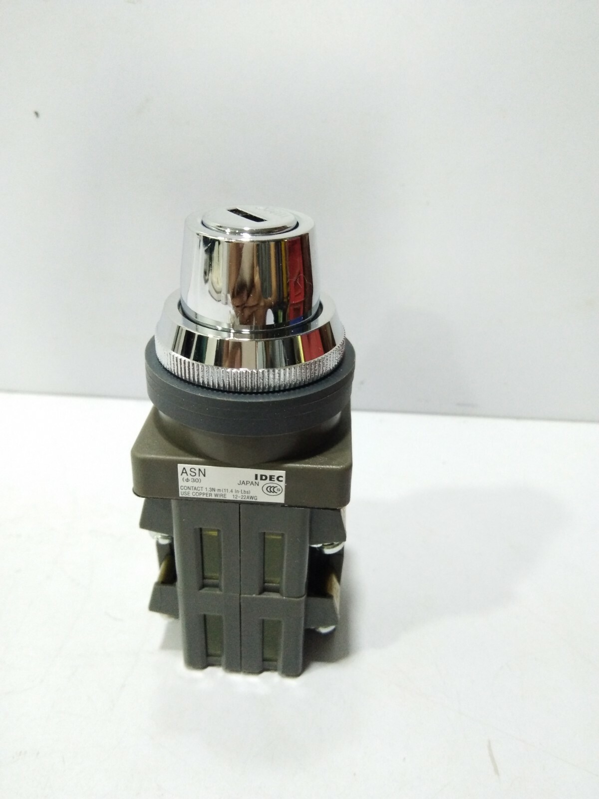 IDEC ASN3K22 CONTROL UNIT ALN Φ 30 CONTACT 1.3N.m | eBay Australia