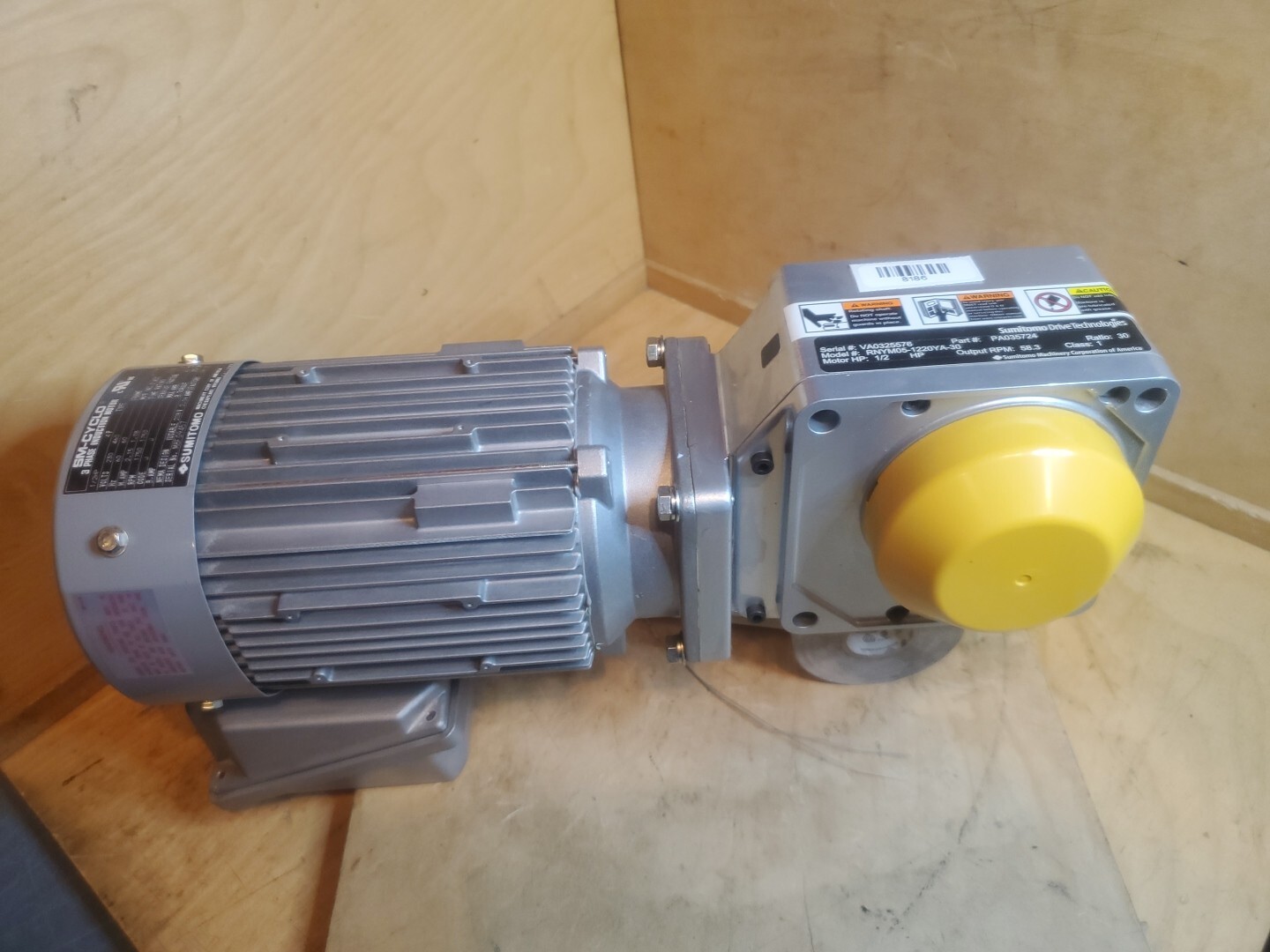 SUMITOMO RNYM05-1220YA30 PA035724 30:1 1/2 HP OSHIKIRI MG62 ROLL LINE MOULDER | eBay