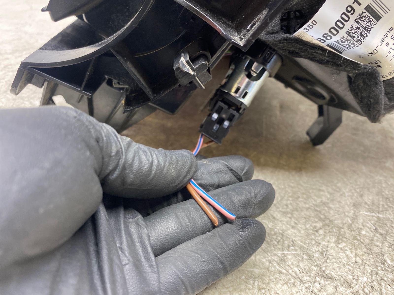 Black Glove Box(2046800091) Mercedes C-Class 4 Door AT C300 2008 2009 ...