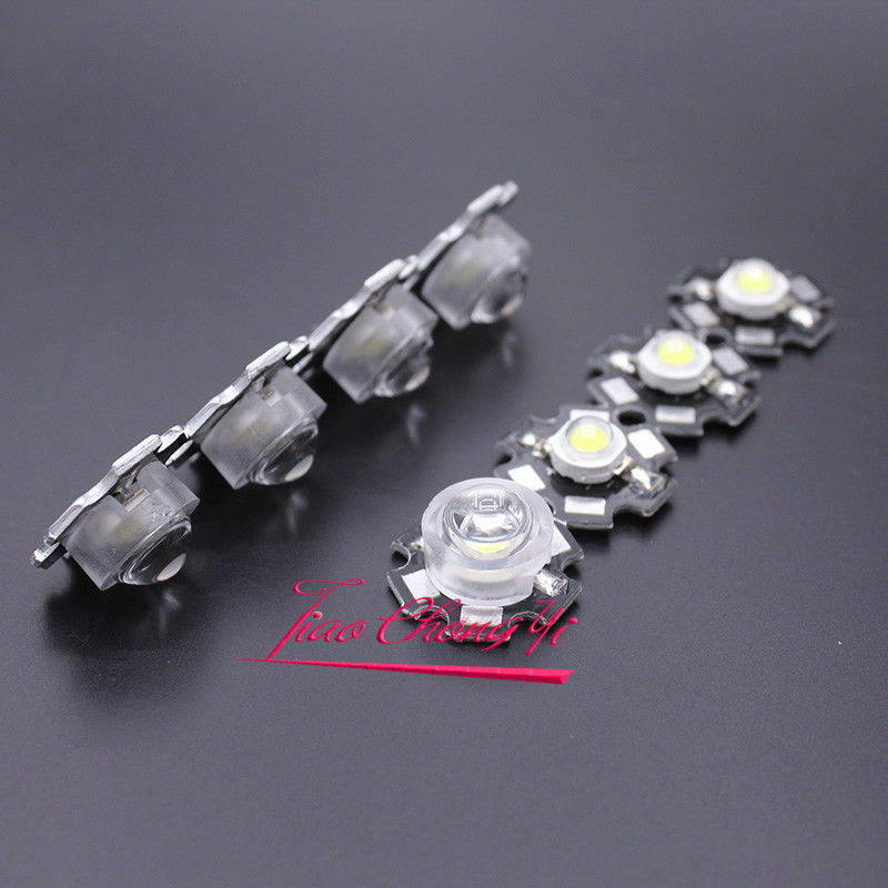 13mm Mini LED lens 20 30 45 60 90 120 Degree Angle for 1W 3W 5W LED ...