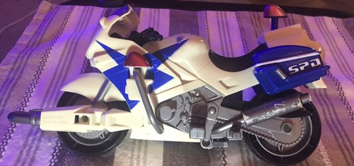 Power Rangers SPD Blue Ranger Patrol Motorcycle Bandai 2004 | eBay