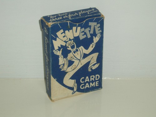 Rare Vintage "Menuette" card game by Pepys. 1947. | eBay UK