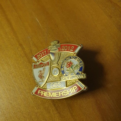 Liverpool V Blackburn Rovers - Match Day Badge | eBay UK