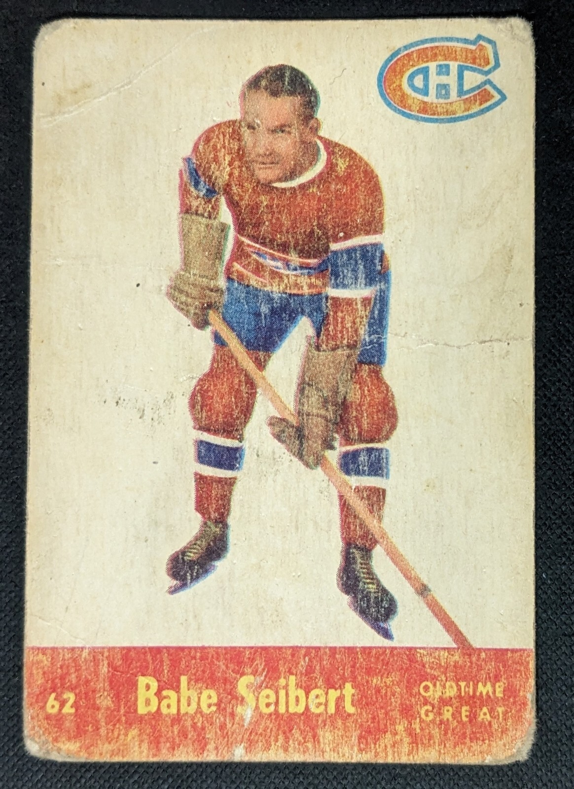 1955-56 Parkhurst #62 Albert "Babe" Siebert | eBay