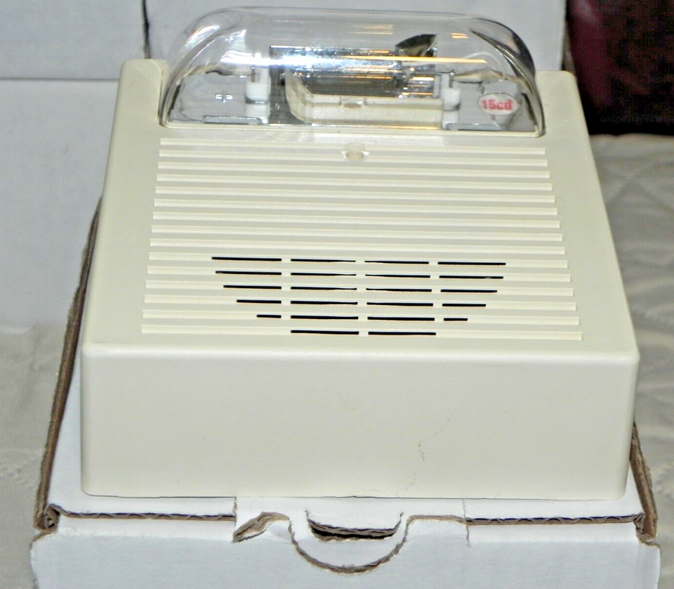WHEELOCK AS-2415C FIRE ALARM `WHITE` *Free Shipping* | eBay