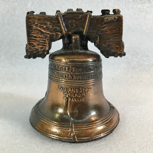 Miniature Brass Liberty Bell PASS AND STOW | eBay