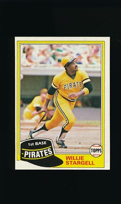 1981 Topps #380 Willie Stargell * 1st Base * Pittsburgh Pirates * EX-MT ...