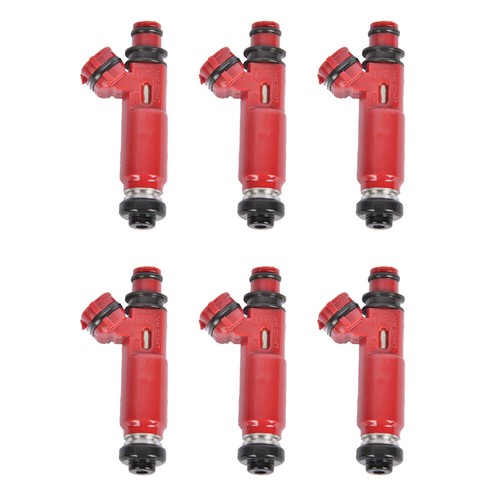 6X NEW FUEL INJECTORS For MITSUBISHI PAJERO NM 6G74 3.5 V6 00-04 ...