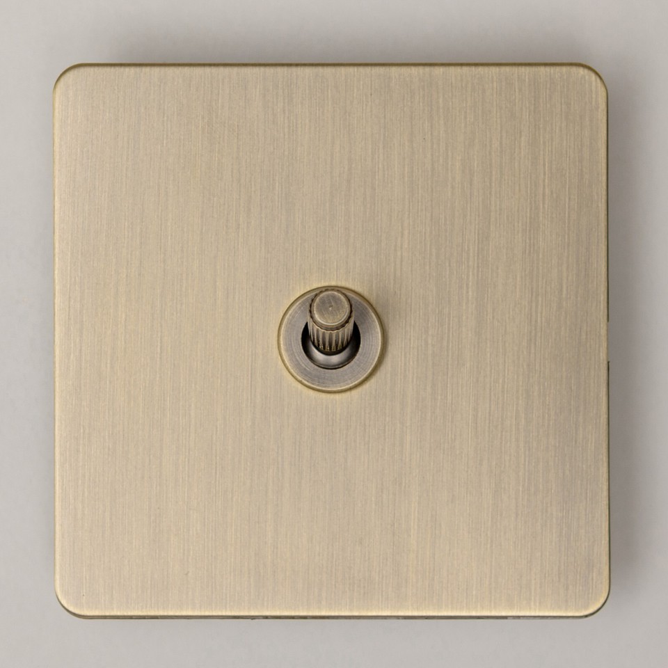 Antique Brass Light Switches & Sockets | 1G 2G 3G 4G | Dimmers ...