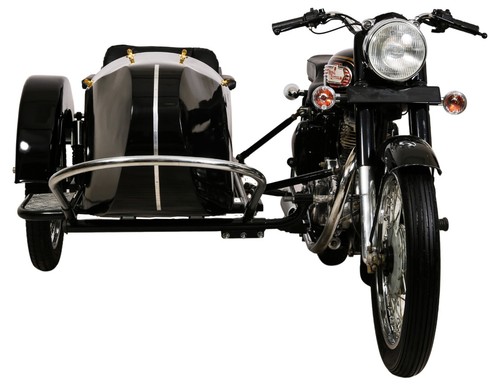 Motorcycle Sidecar + Universal Mounting Kit, Fits Harley, royal enfield ...