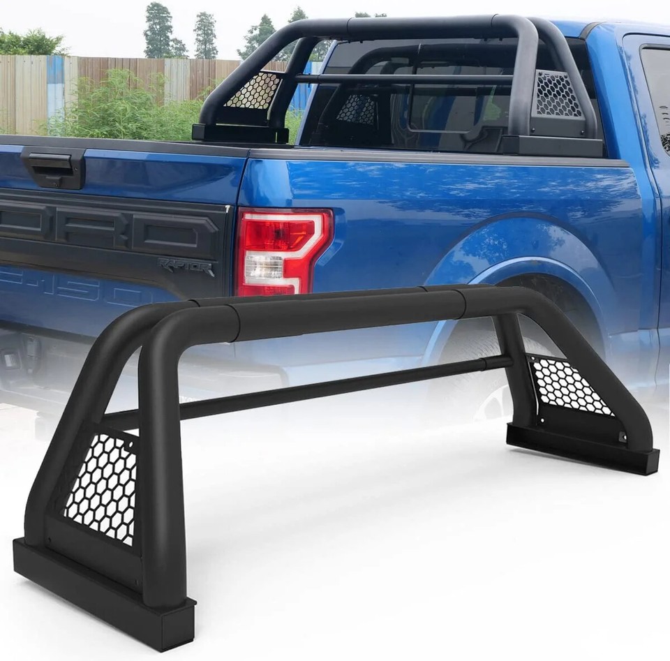 Universal Type 1* Roll Sport Bar Chase Rack Bed Bar / 1* Truck Tailgate ...