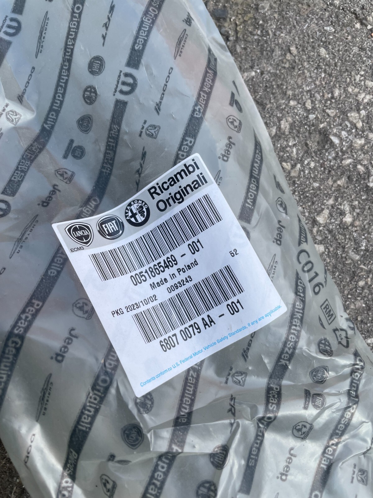 Bumper Holder Centre Rear Fiat 500 500C Abarth Original 51865469 | eBay