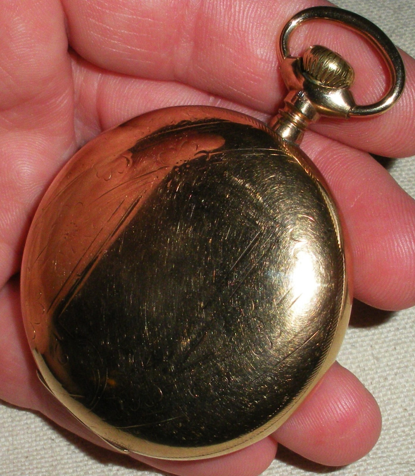 RARE 1903 ANTIQUE HAMILTON WATCH CO RAILROAD POCKETWATCH ONLY 1 OF ...