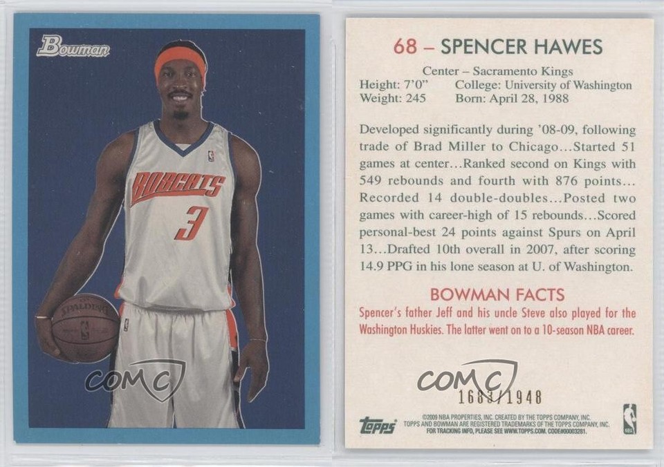 2009-10 Bowman '48 Blue 1683/1948 Gerald Wallace #8 8n1 | eBay