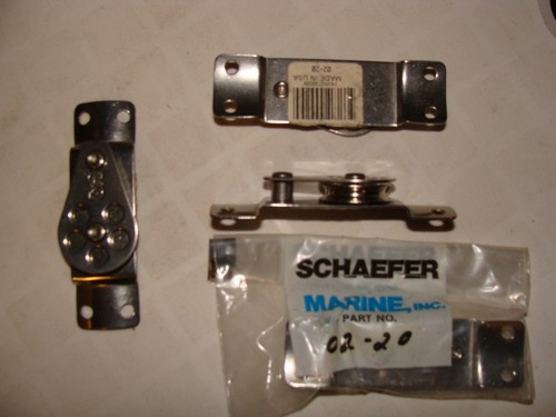 Schaefer Marine curved-base cheek block model 02-20 stainless steel | eBay