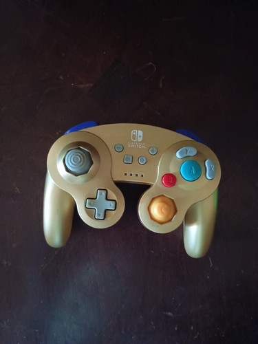 PowerA Wireless Controller for Nintendo Switch GameCube Style, Gold | eBay