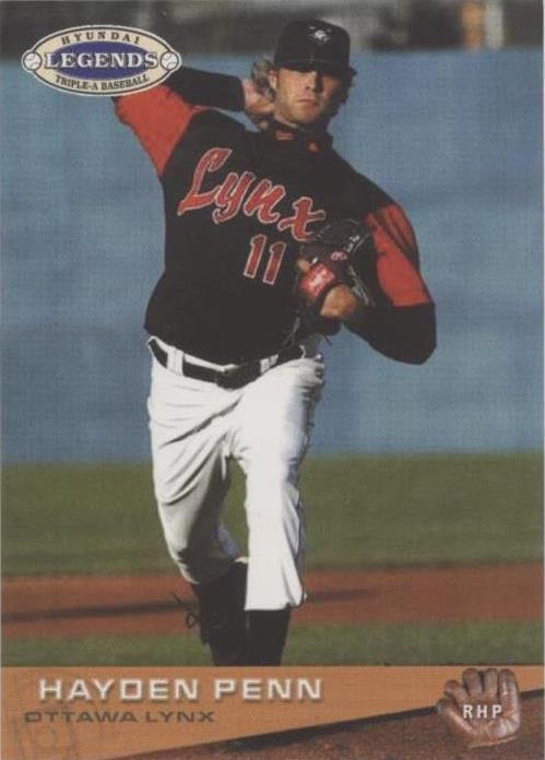 2006 Grandstand Hyundai Legends Triple-A Baseball - Hayden Penn for ...