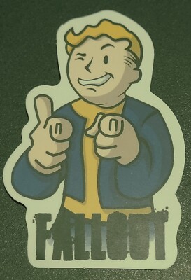 Fallout Vinyl For Laptop, Phone, or Decal ~ (1.5"X2.5") | eBay