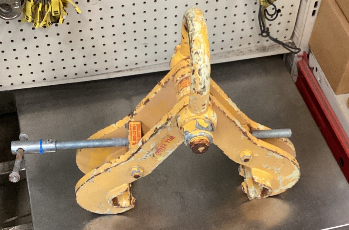 S4A General CompanyI Beam Flange Clamp 10 Ton SUPERCLAMP 8" - 18" Jaw 22400 WLL | eBay