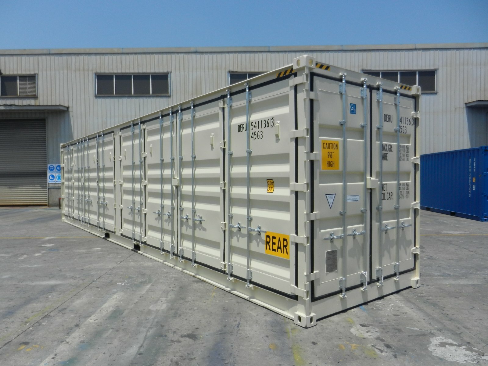 40ft High Cube '4-Door Open Side' New Shipping Container | Baltimore ...