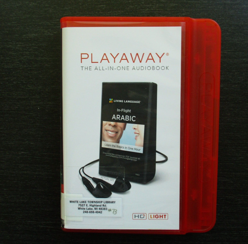 In-Flight Arabic by Living Language (2013, Audio, playaway) - Ex ...