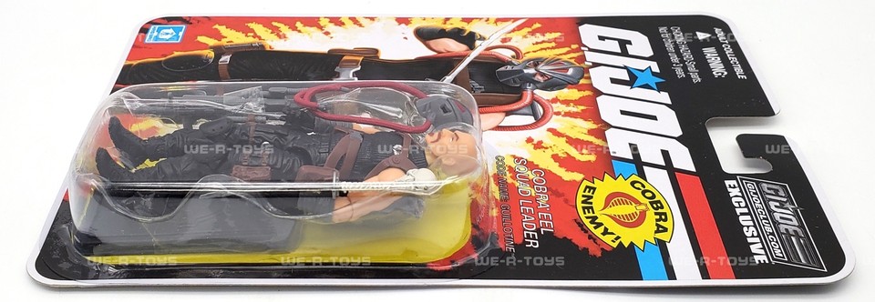 G.I. Joe Cobra Eel Squad Leader Guillotine Action Figure 2017 Hasbro ...