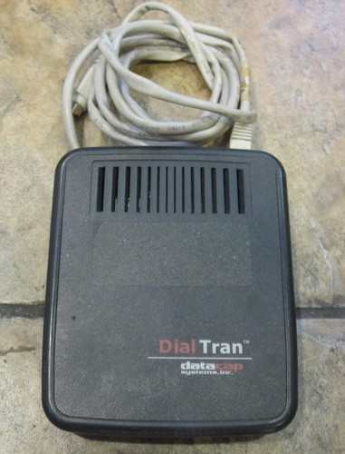 Datacap DialTran 3.80 5405.00 Credit Card Processing Modem Unit - AS-IS ...