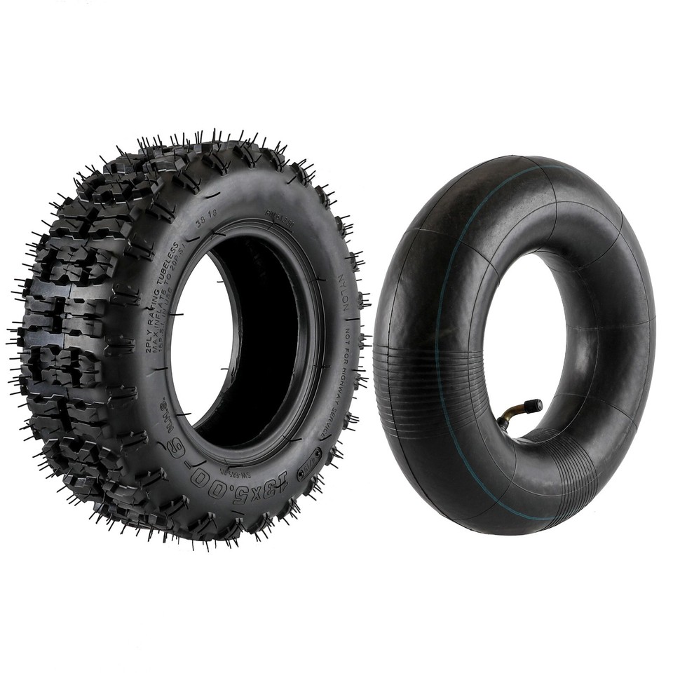 6" inch 13x5.00-6 13x5-6 Rims & Tires 3 Lug Wheel Hub For Go kart ATV ...