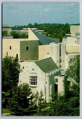Postcard Aerial Bird's-Eye View Indiana University Art Museum ...