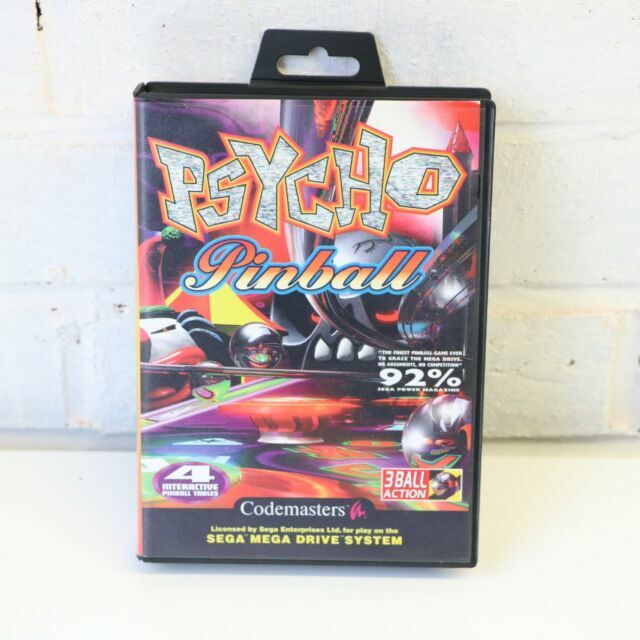 SEGA Mega Drive Psycho Pinball Complete With Manual HY 75034 for sale ...