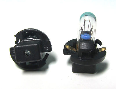 Lot of 4 GM Chrysler PC74 Bulb T5 Black Socket for Speedometer Cluster ...